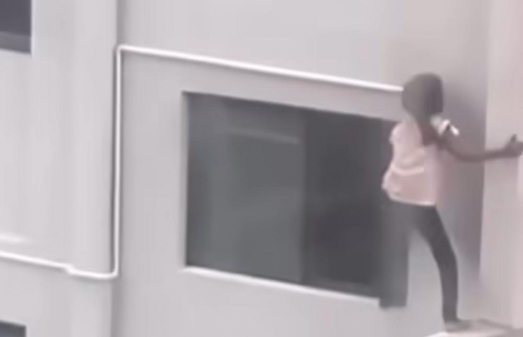 Police initiate investigation after video emerges of child climbing out ...