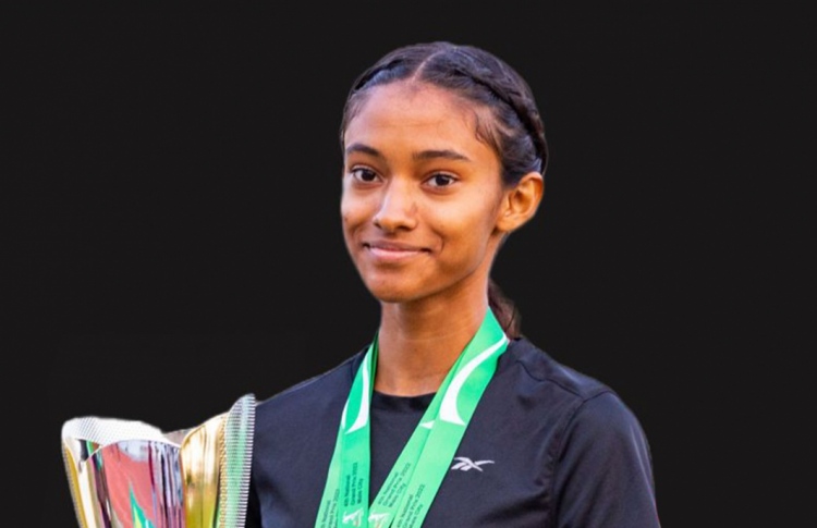 Ru'ya makes outstanding record in 100 meter sprint